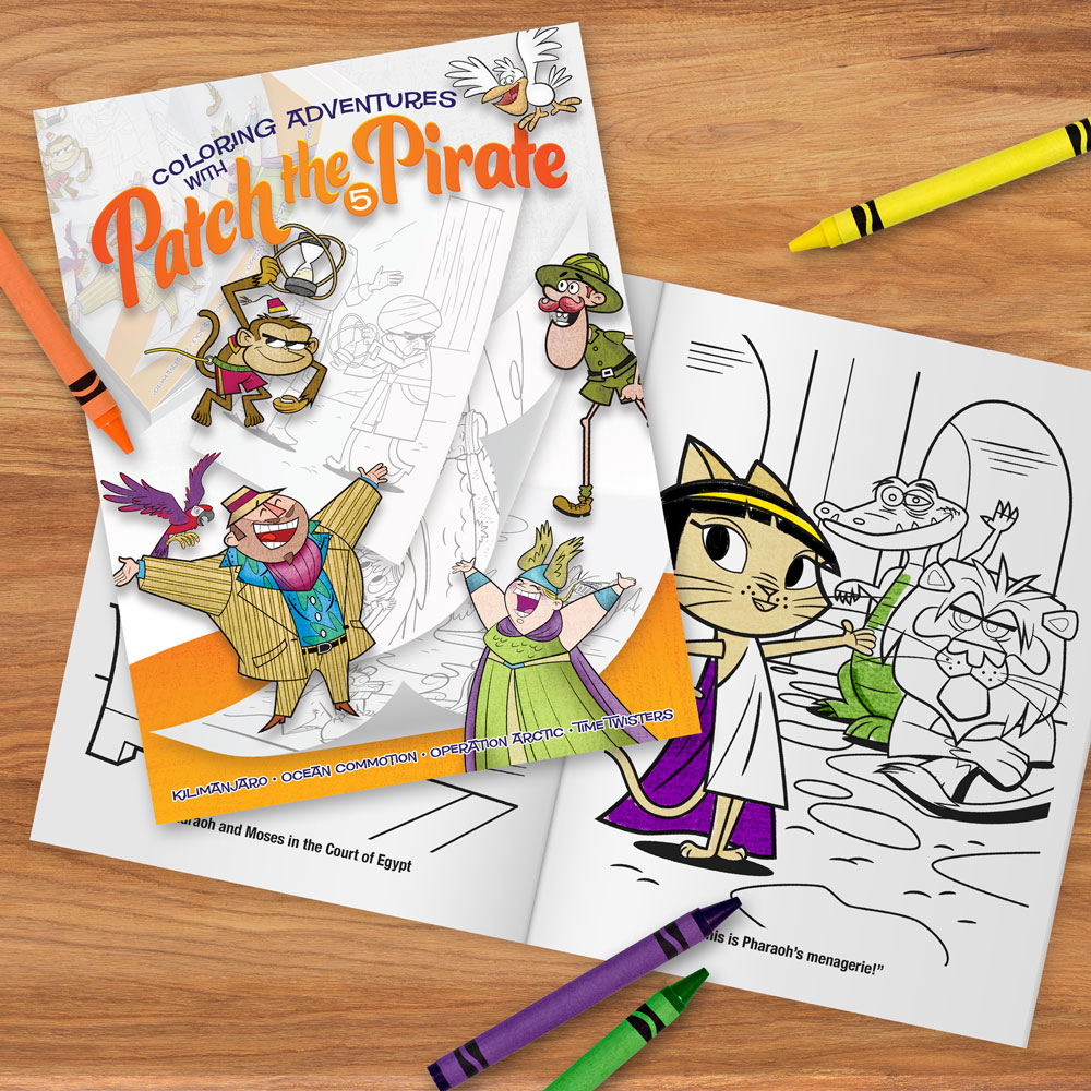 Patch the Pirate Coloring Book Vol. 4