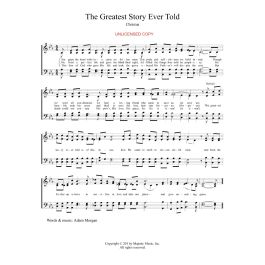 The Greatest Story Ever Told Hymnal Style Digital Download
