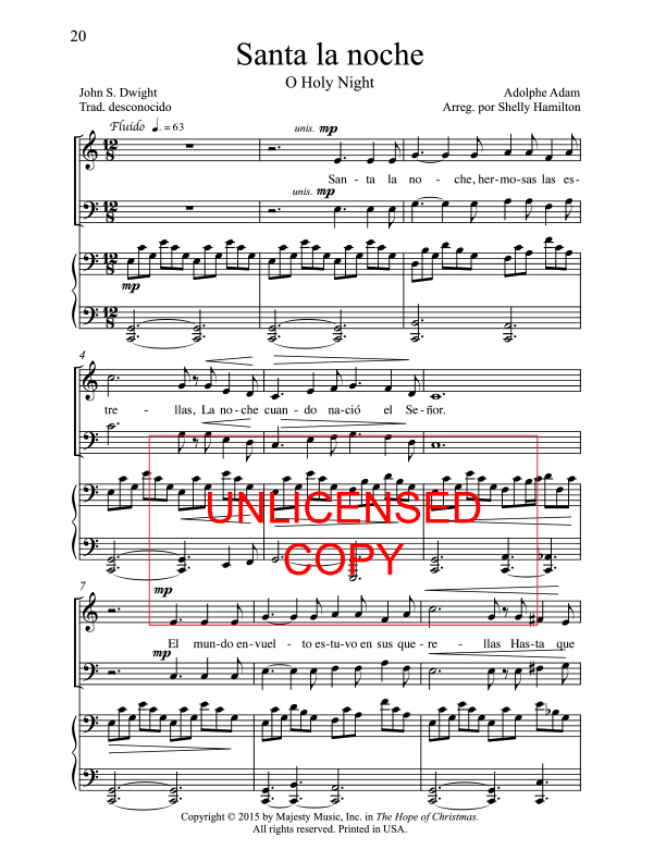Santa la Noche (O Holy Night SP)