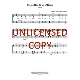 Crown Him King of Kings Hymnal Style Printable Download